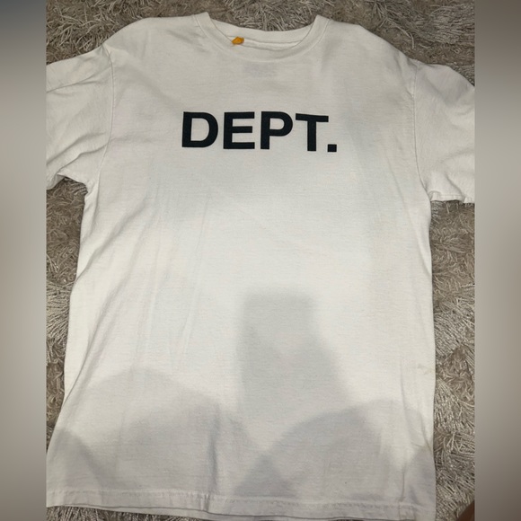 Gallery Dept | Tops | Authentic Gallery Dept Dept T Shirt White | Poshmark